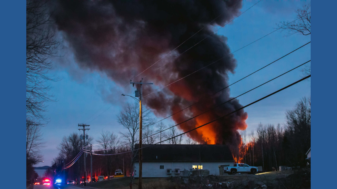 RSU 20 bus among several vehicles destroyed in Searsport fire ...
