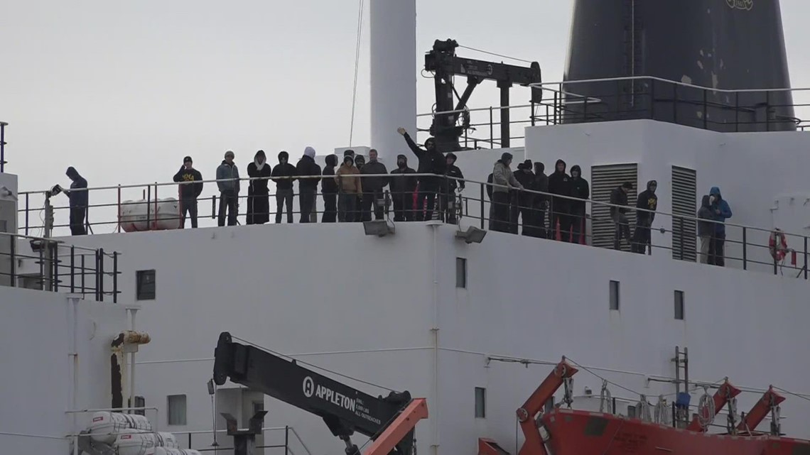 Maine Maritime Academy ship returns to Castine | newscentermaine.com