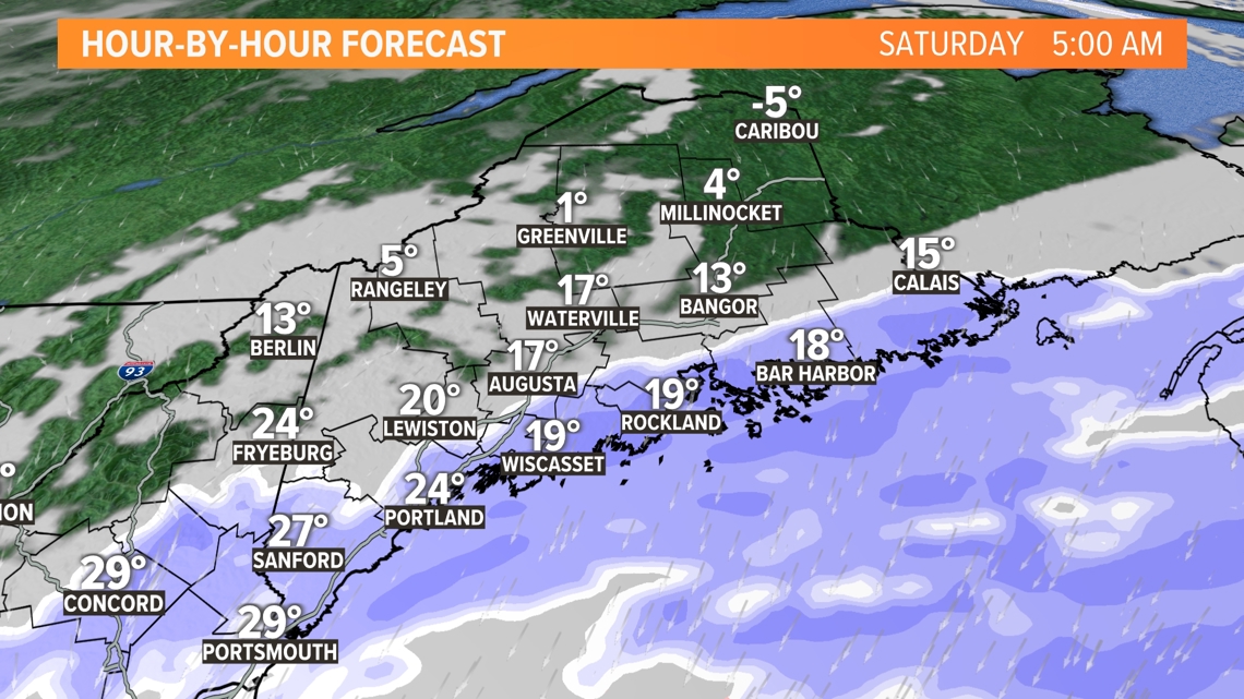 Maine weather forecast: Friday storm to bring more snow to Portland ...