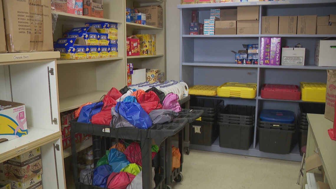 Schools step in to help fill gaps in need while SNAP benefits remain ...