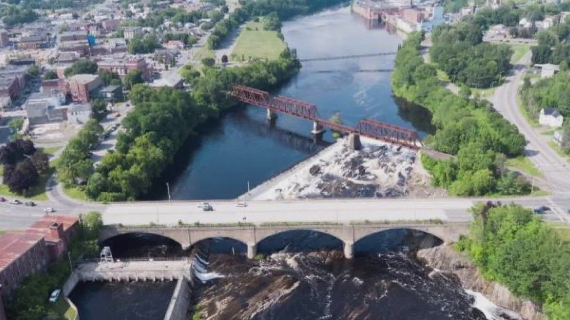 Ticonic Bridge connecting Augusta and Winslow closing for construction ...