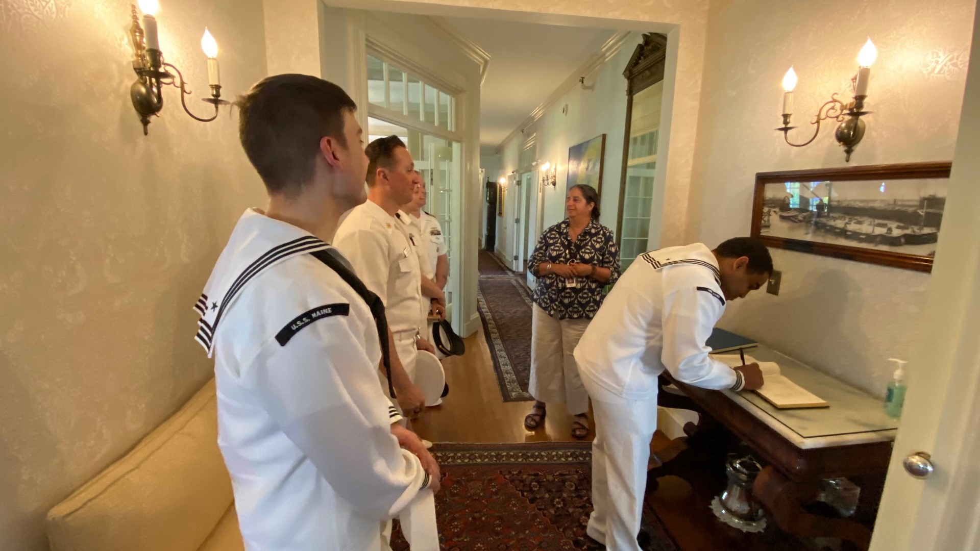 USS Maine comes to Maine: Sub sailors connect to namesake state ...