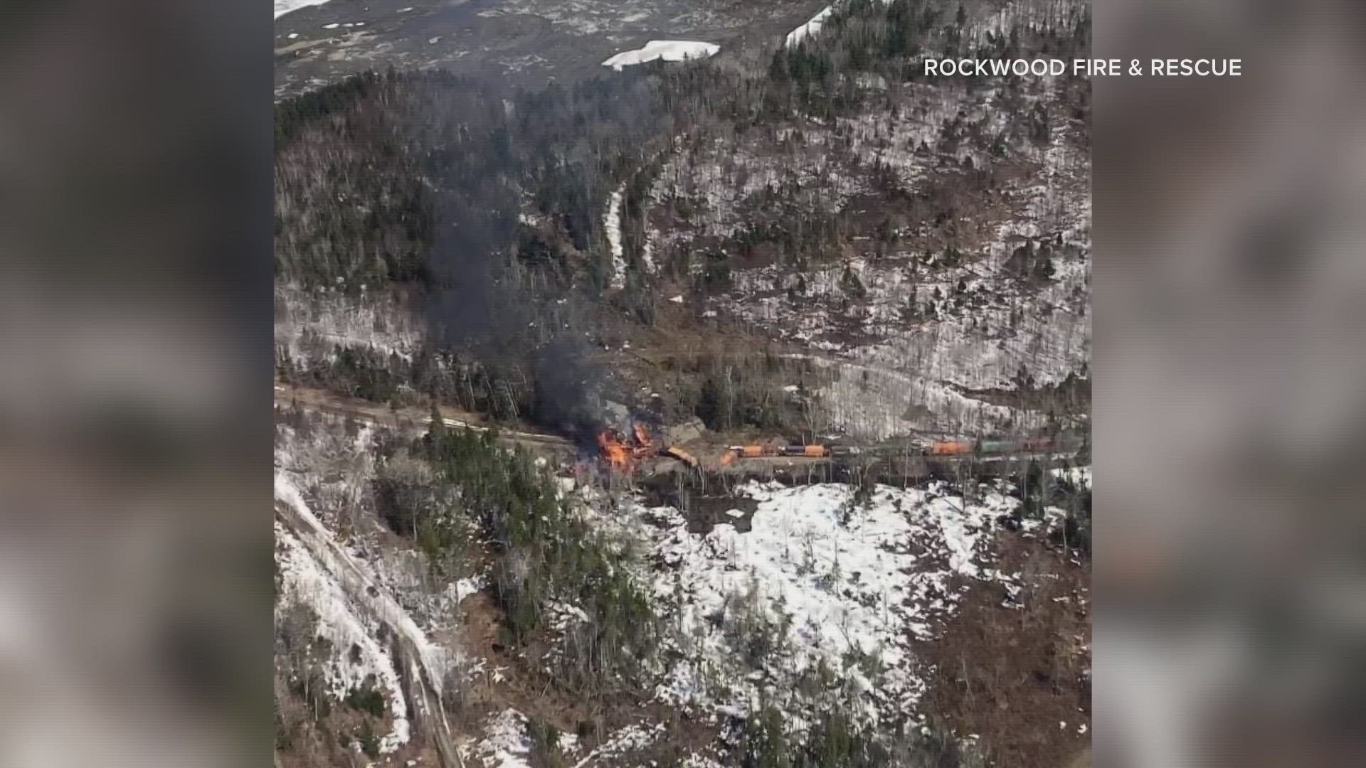 Train derailment near Rockwood, Maine injures three | newscentermaine.com