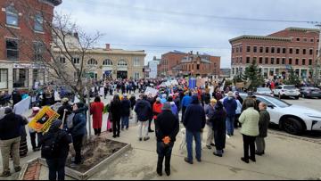 Hands Off: Maine protests target Trump and Musk amid nationwide rallies ...