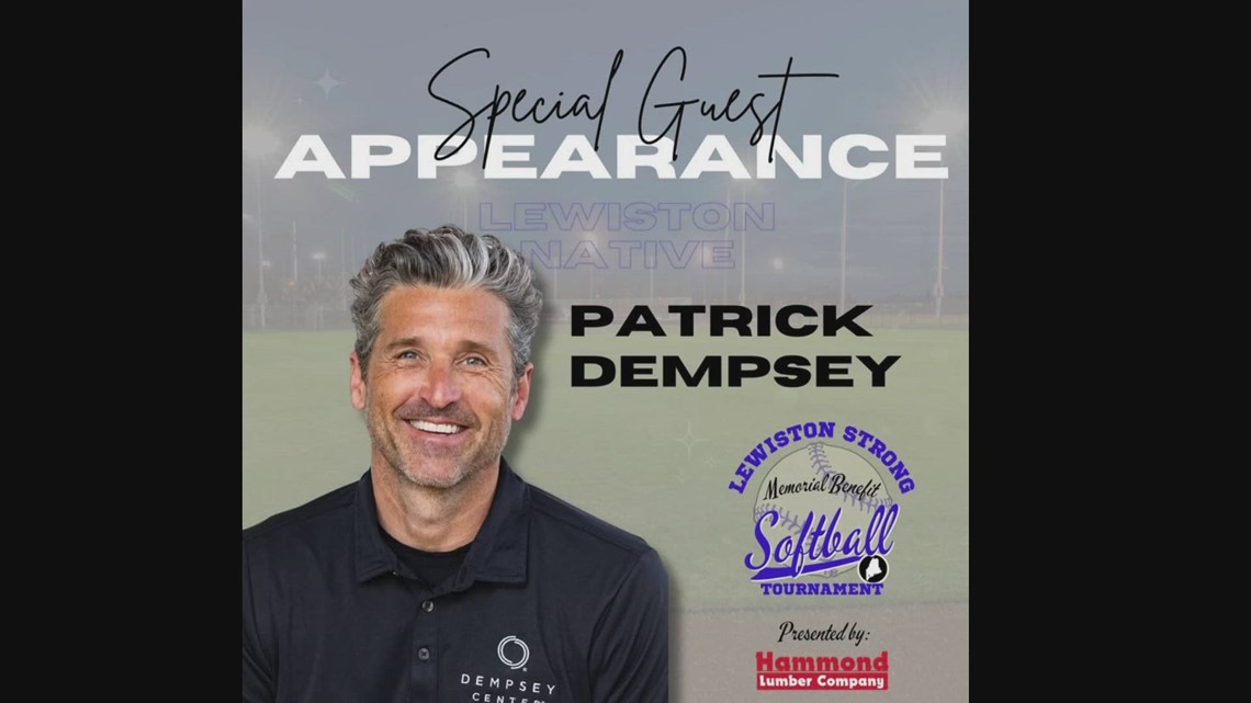Patrick Dempsey to play in Lewiston Strong Softball Tournament ...