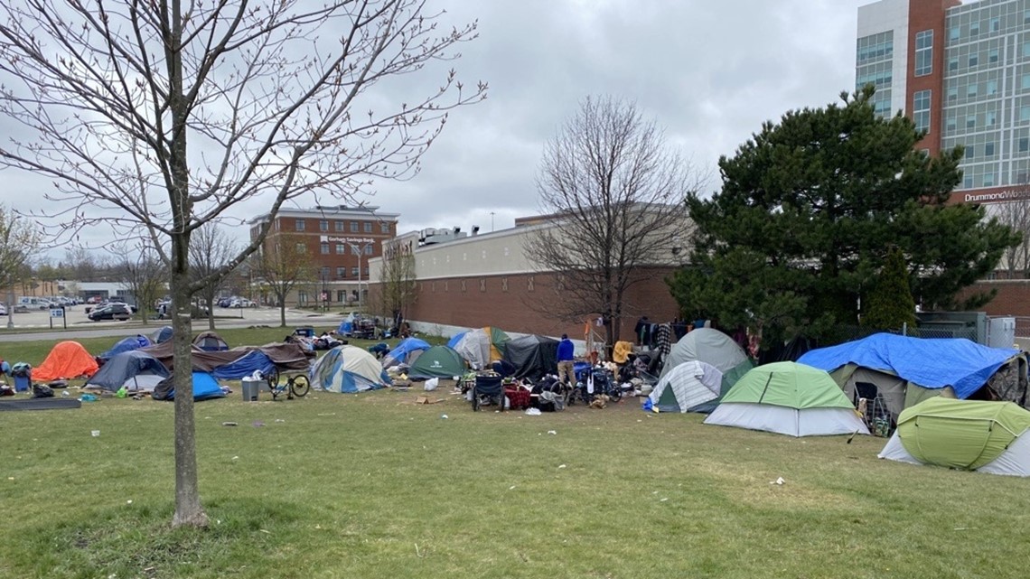 City of Portland delays homeless encampment removal | newscentermaine.com