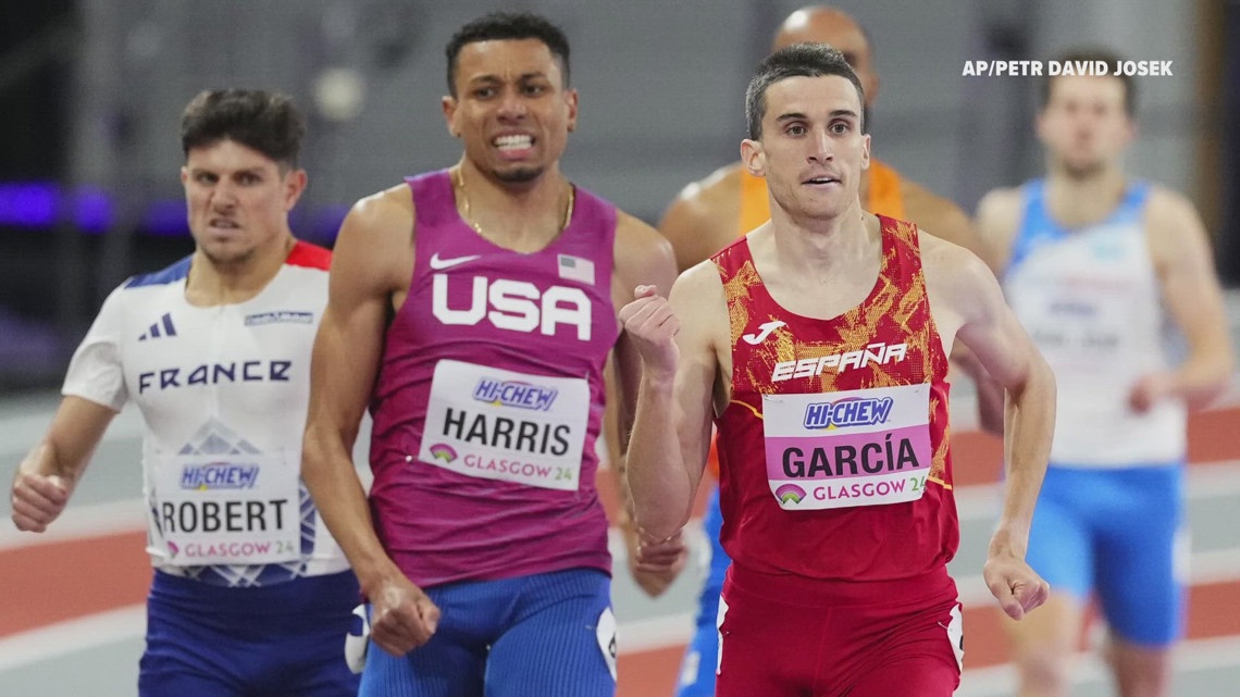 Lewiston native Isaiah Harris competing in US Olympic track and field ...
