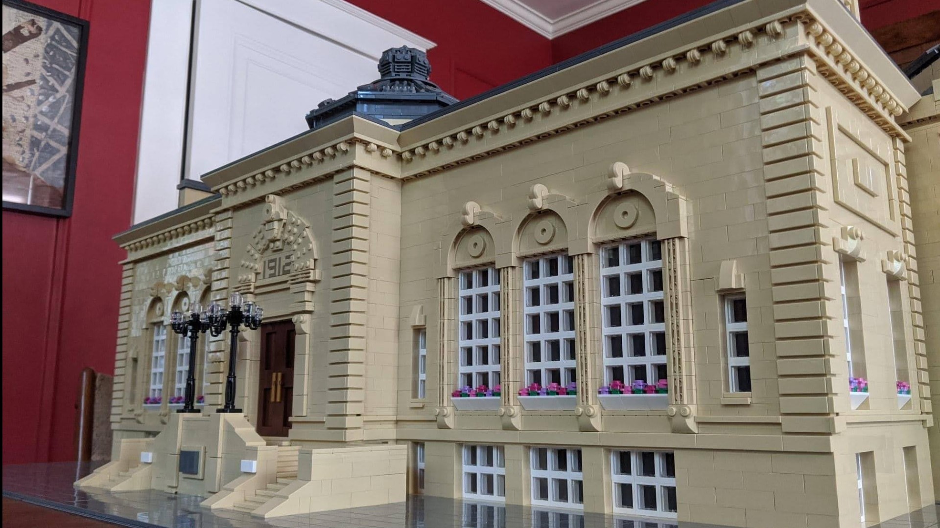 Teen builds Lego model of Bangor Public Library in Maine ...