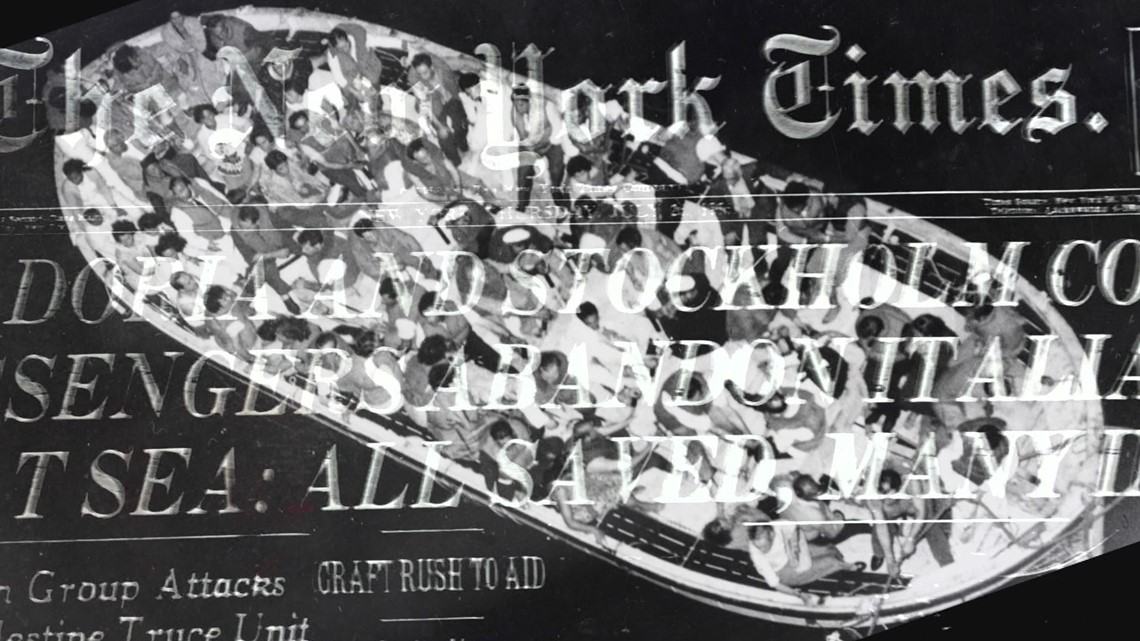 A lady who survived the sinking of the Andrea Doria | newscentermaine.com