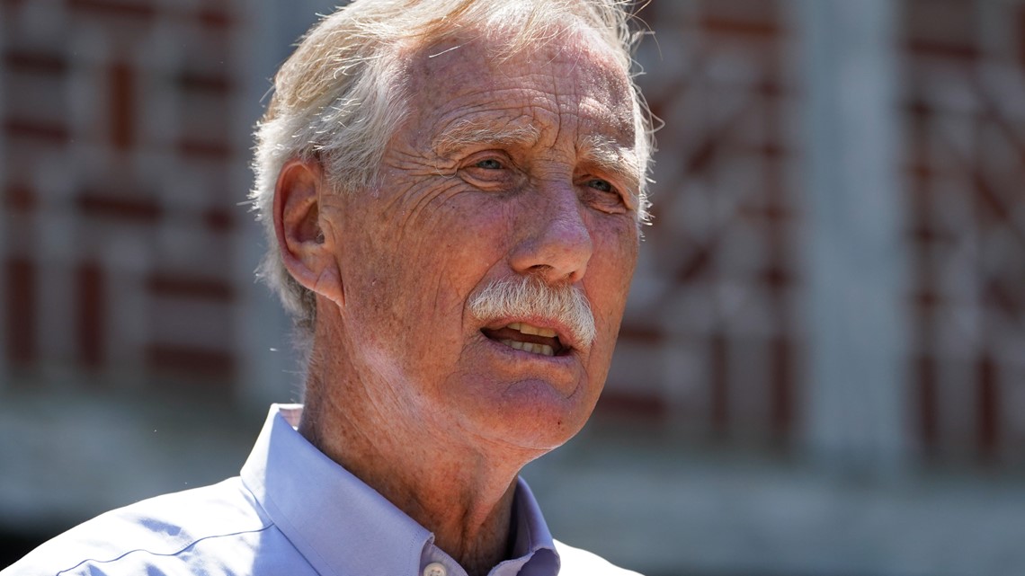 Maine Senator Angus King tests positive for COVID, coronavirus ...