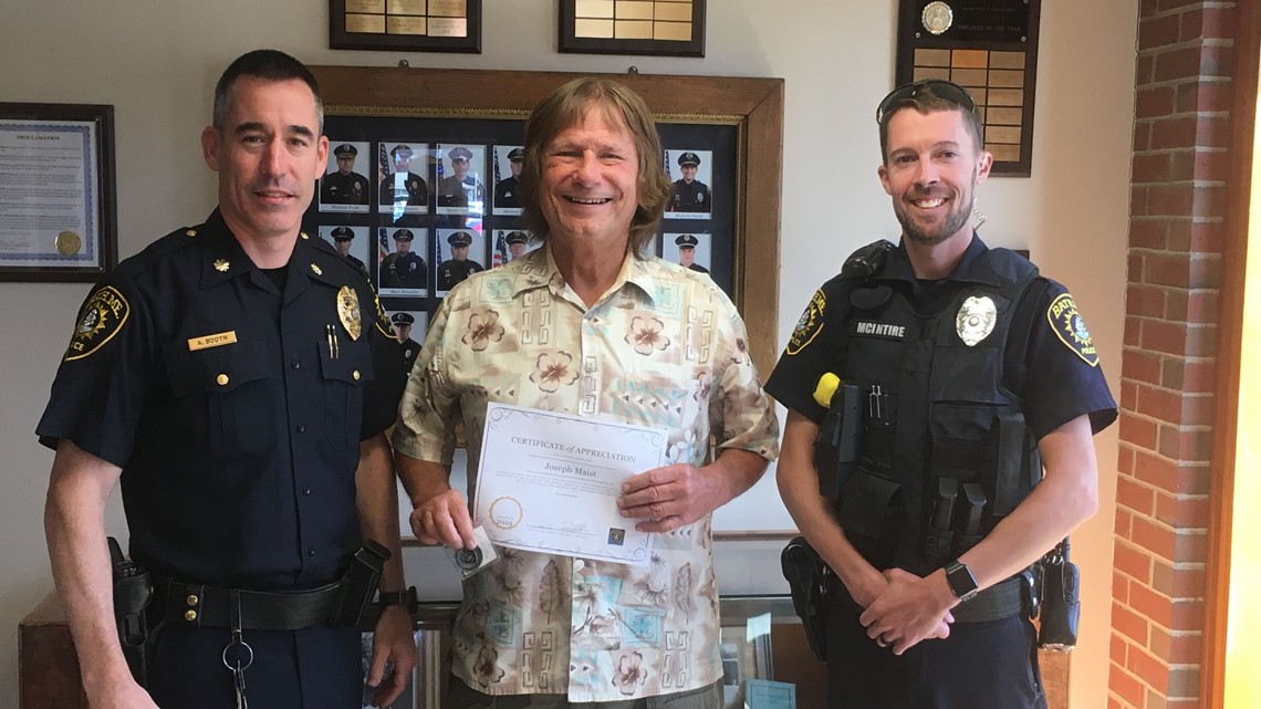Bath man helps injured officer catch alleged thieves | newscentermaine.com