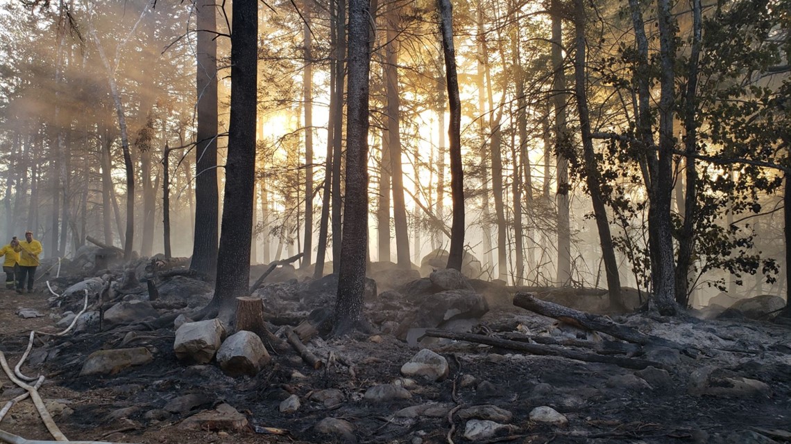 Crews battle a six-acre forest fire in Waldoboro | newscentermaine.com