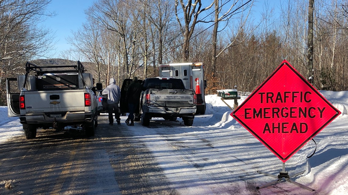 Crane rollover crash in Parsonsfield | newscentermaine.com