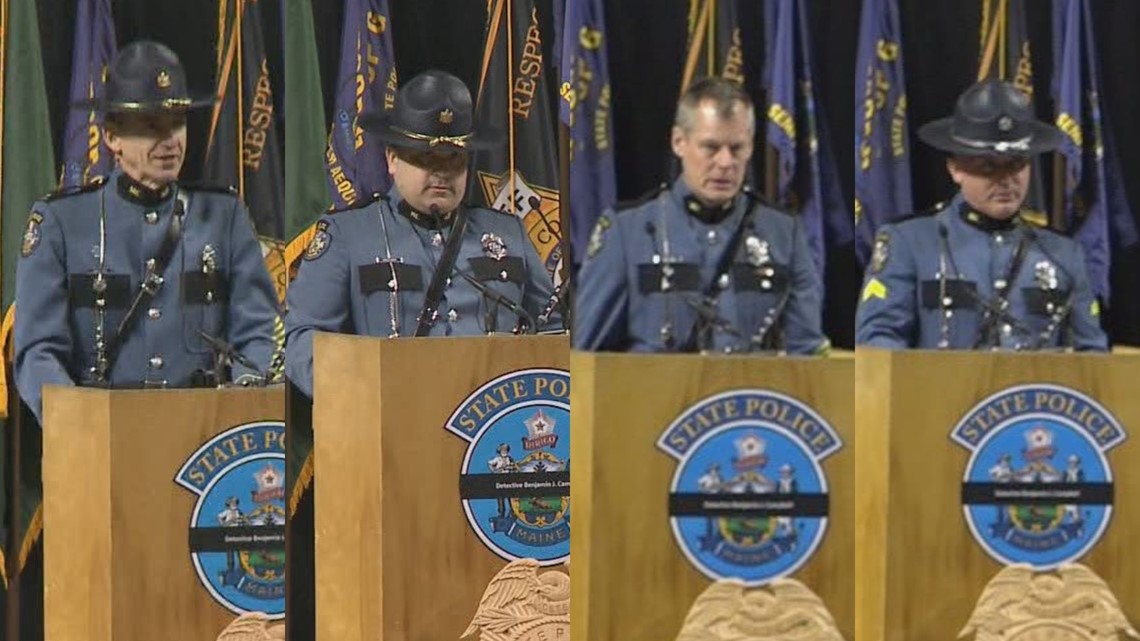 Detective Campbell's life remembered by his fellow troopers ...