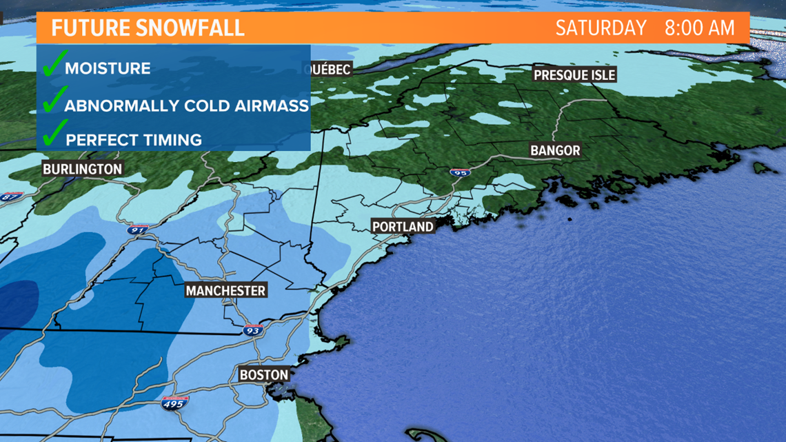 End of week snow risk for Maine | newscentermaine.com