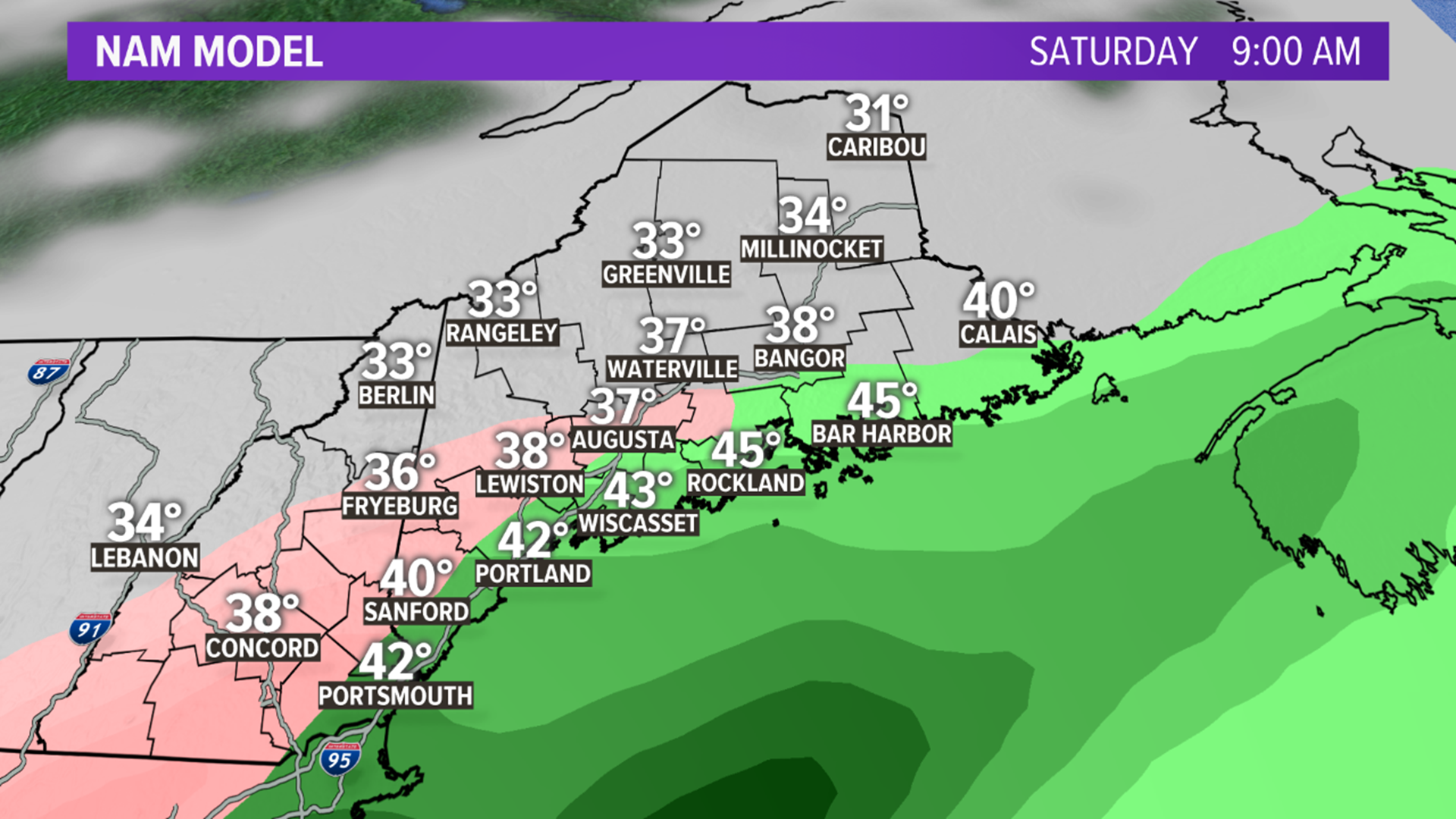 Heavy snow weather, strong wind gusts in store for Maine Saturday ...