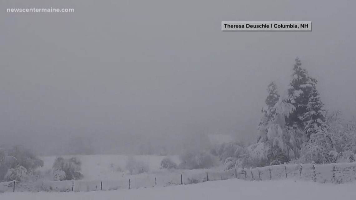First Maine snow storm | newscentermaine.com