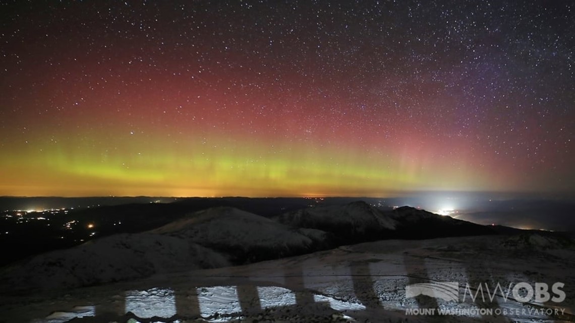 Northern Lights seen in New Hampshire | newscentermaine.com