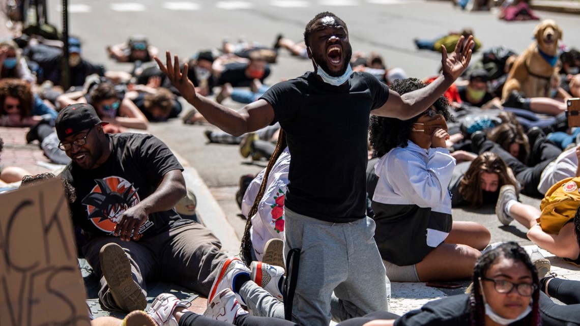 Portland,Maine protesters march across city | newscentermaine.com