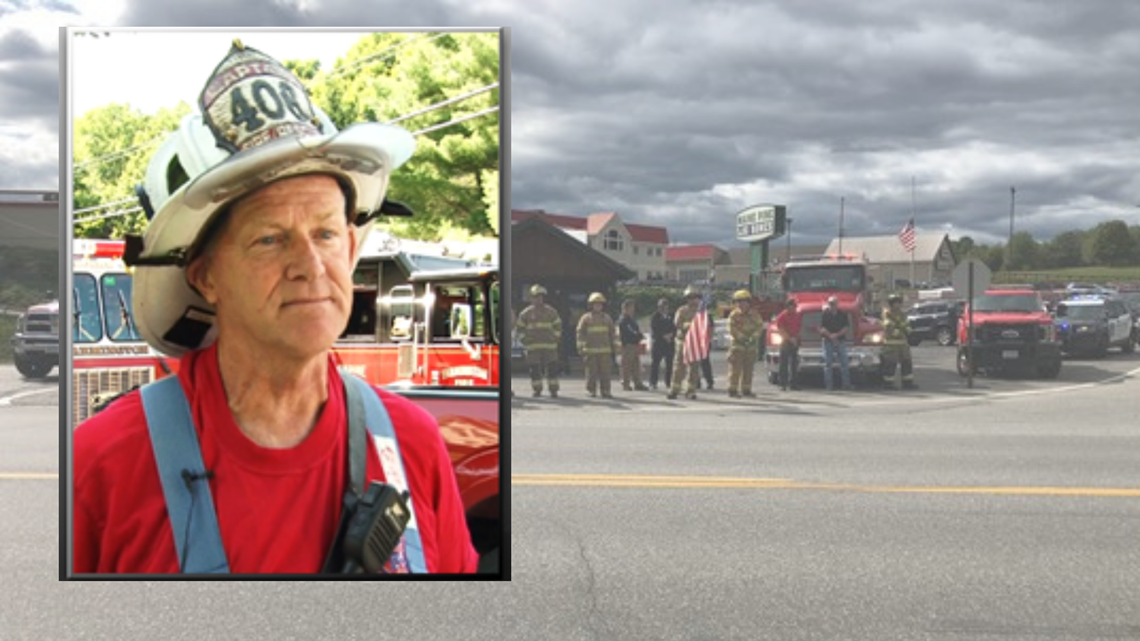 Body of fallen firefighter Captain Michael Bell returns home to ...