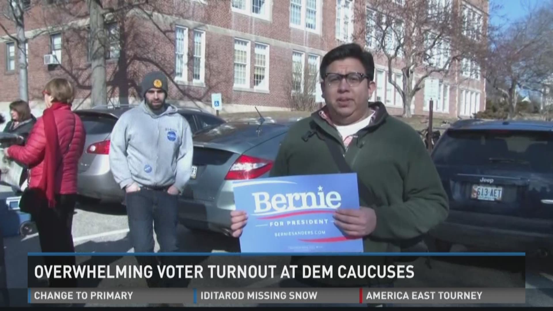 Maine Democratic caucuses in Portland hit snags | newscentermaine.com