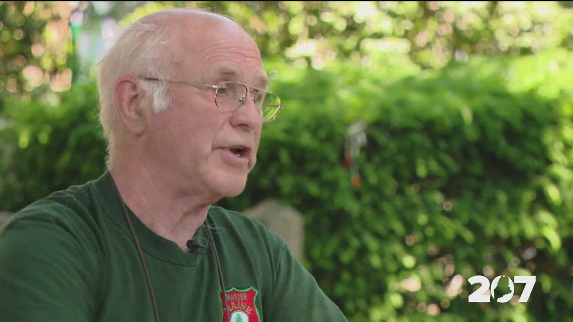 Roger Lambert talks about what people do during the virtual Maine moose ...