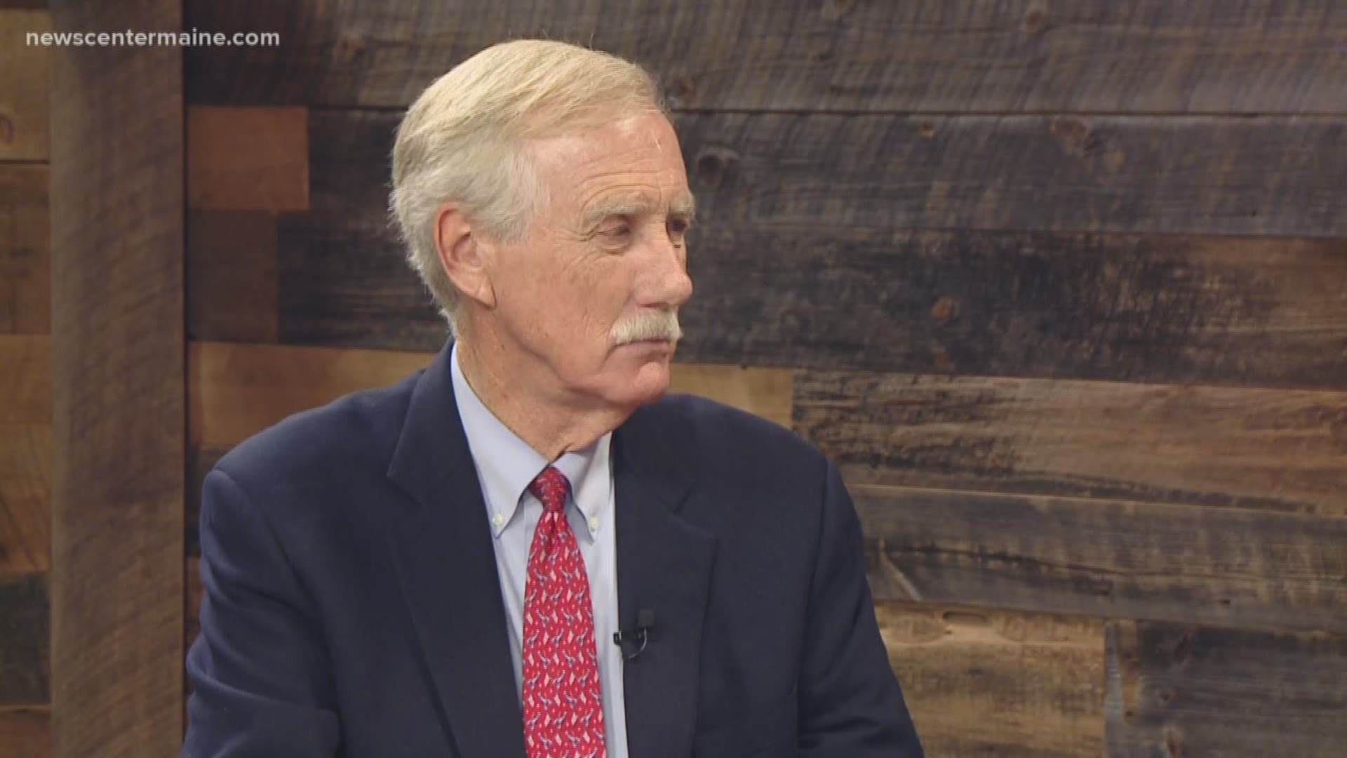 Sen. Angus King (I) Running for Senate | newscentermaine.com