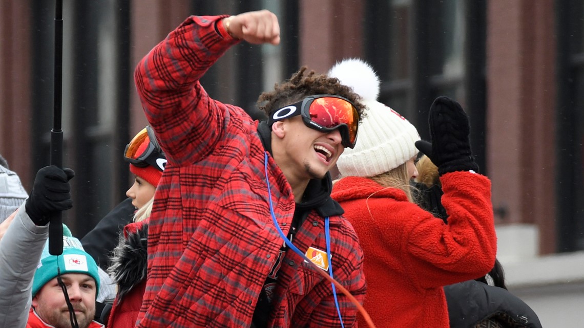 Kansas City Chiefs Super Bowl Parade photos | newscentermaine.com