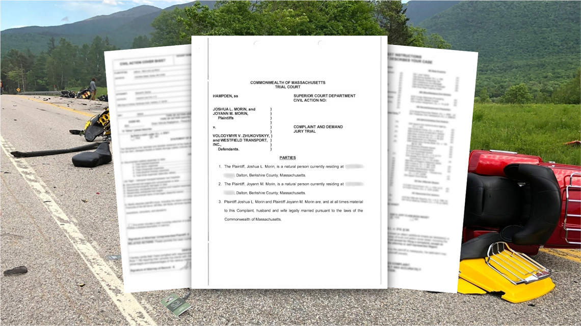 New Hampshire motorcycle crash survivor sues pickup driver, company for ...