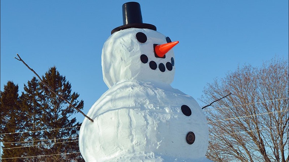 Giant Frosty catches eyes in Presque Isle and across the state ...
