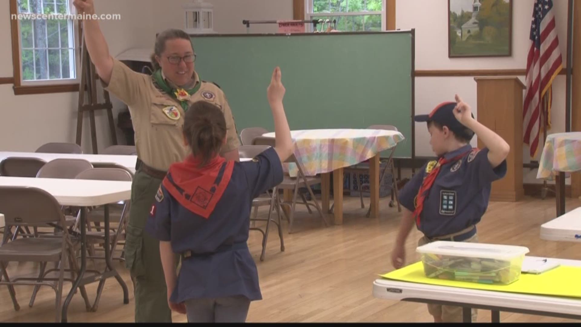 First group of girls join Boy Scouts of America | newscentermaine.com