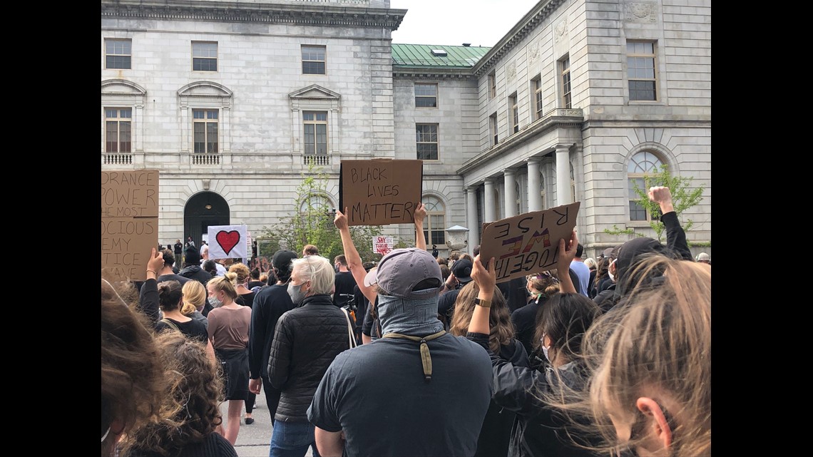 Peaceful protests continued for the fourth consecutive night in ...