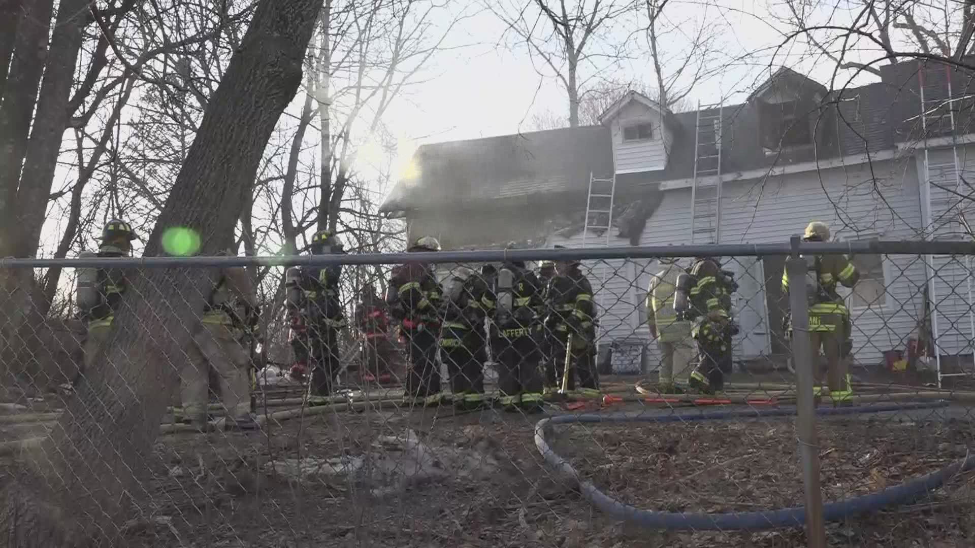 Apartment fire on Carrol St. in Bangor | newscentermaine.com