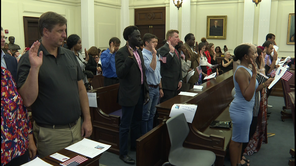 U.S. Citizenship and Immigration Services to naturalize 45 Maine ...