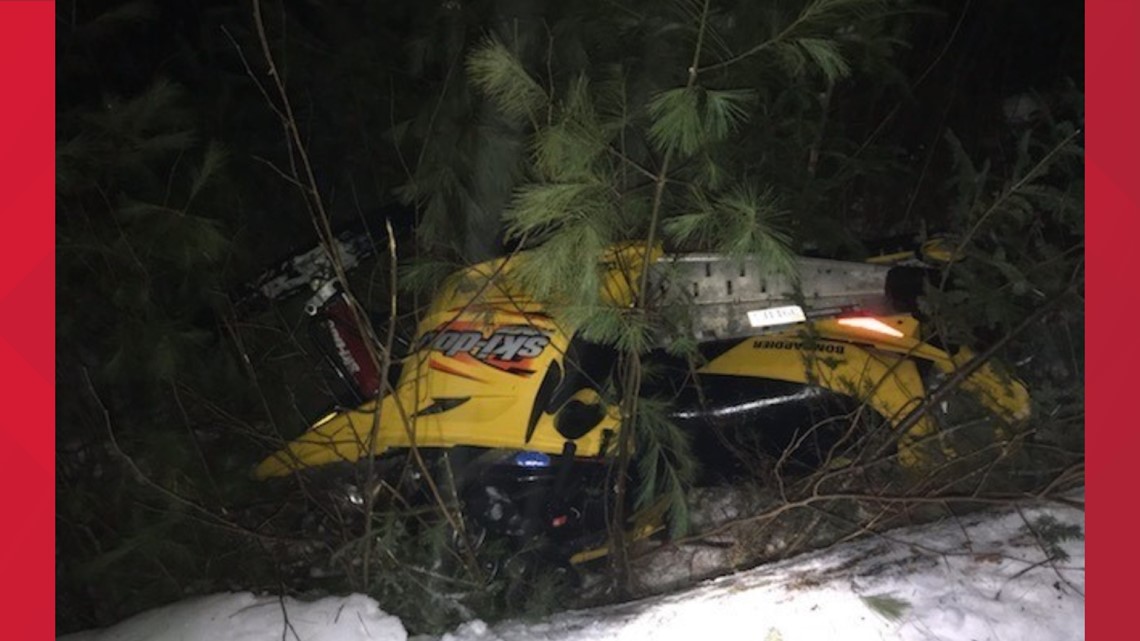 Connecticut woman dies after being thrown from snowmobile into trees ...