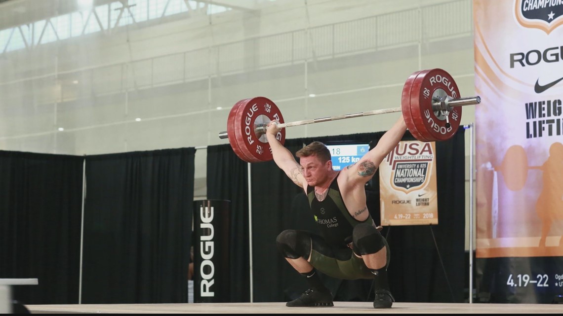 Olympic weightlifter competes at University National Championships ...