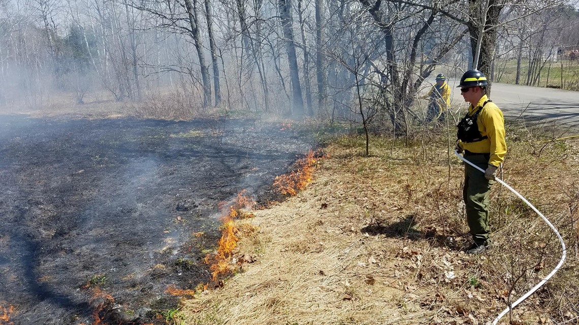 Maine wildfires scorch more than 100 acres in 24 hours ...