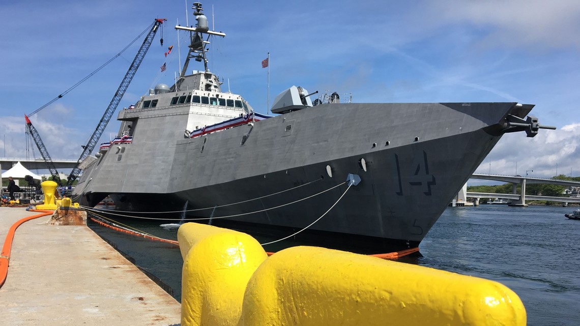 USS Manchester awaits commission in Portsmouth | newscentermaine.com