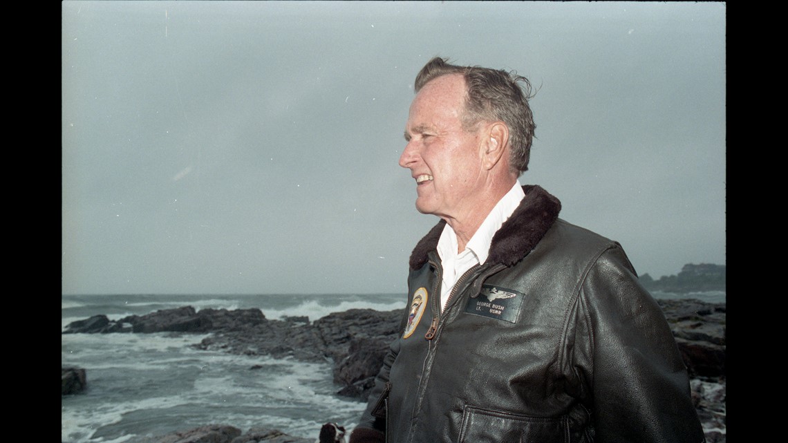 George H.W. Bush, 41st US president who summered in Maine, dies at 94 ...