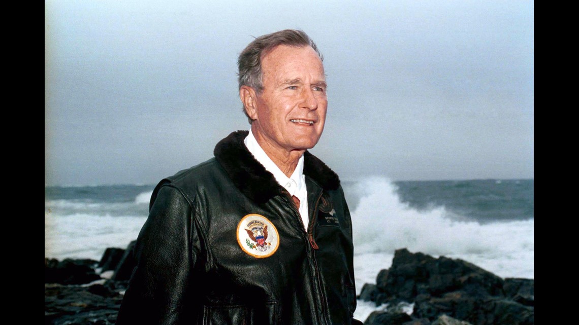 George H W Bush 41st Us President Who Summered In Maine Dies At 94