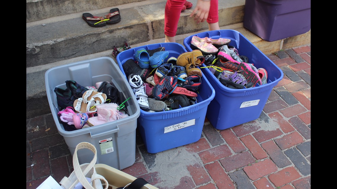 Inspired by protests, sisters host 'Shoes for Immigrant Families ...