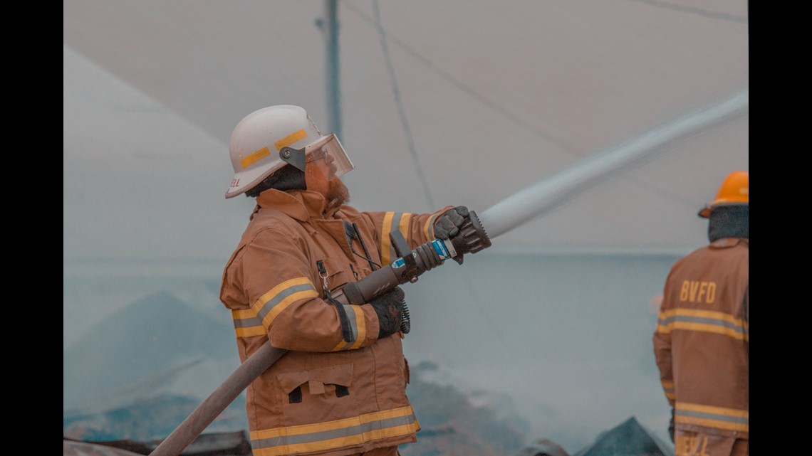 Fryeburg Fairgrounds fire destroys 2 buildings, damages 6 ...