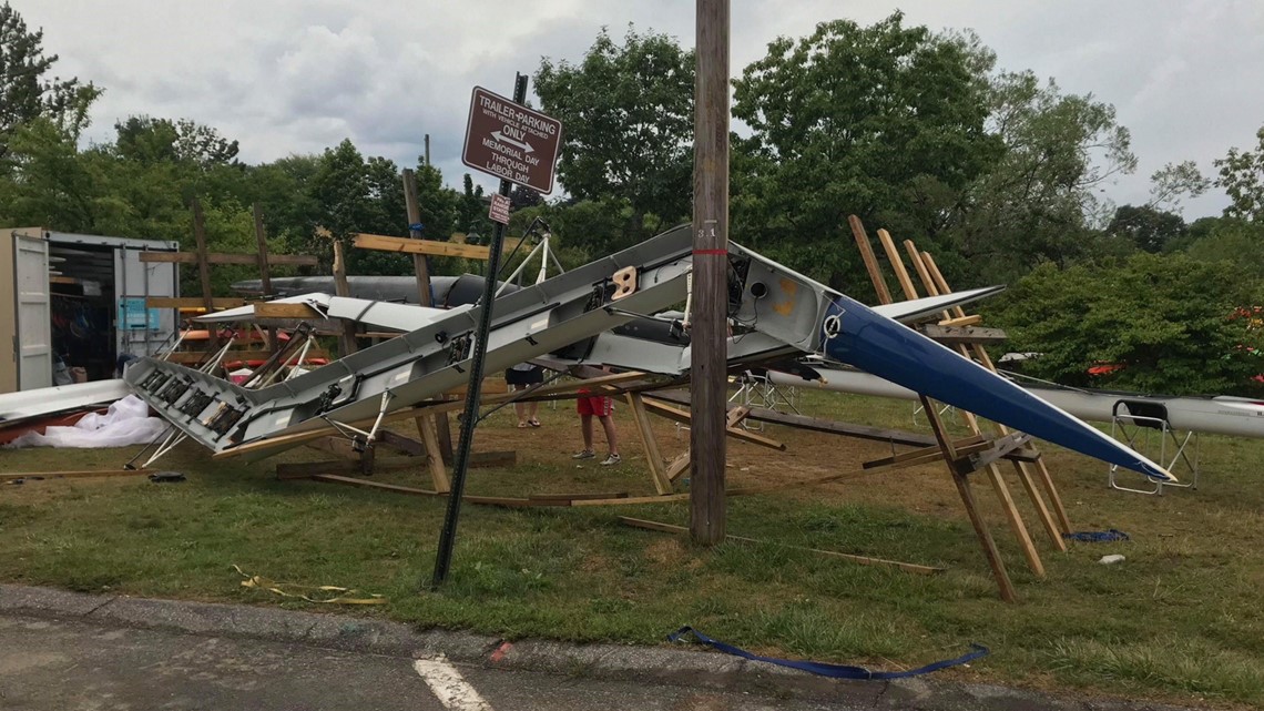 Rowing fleet wrecked without leaving dry land | newscentermaine.com