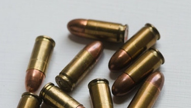 Target practice bullet ricochets hitting disc golf player's face ...