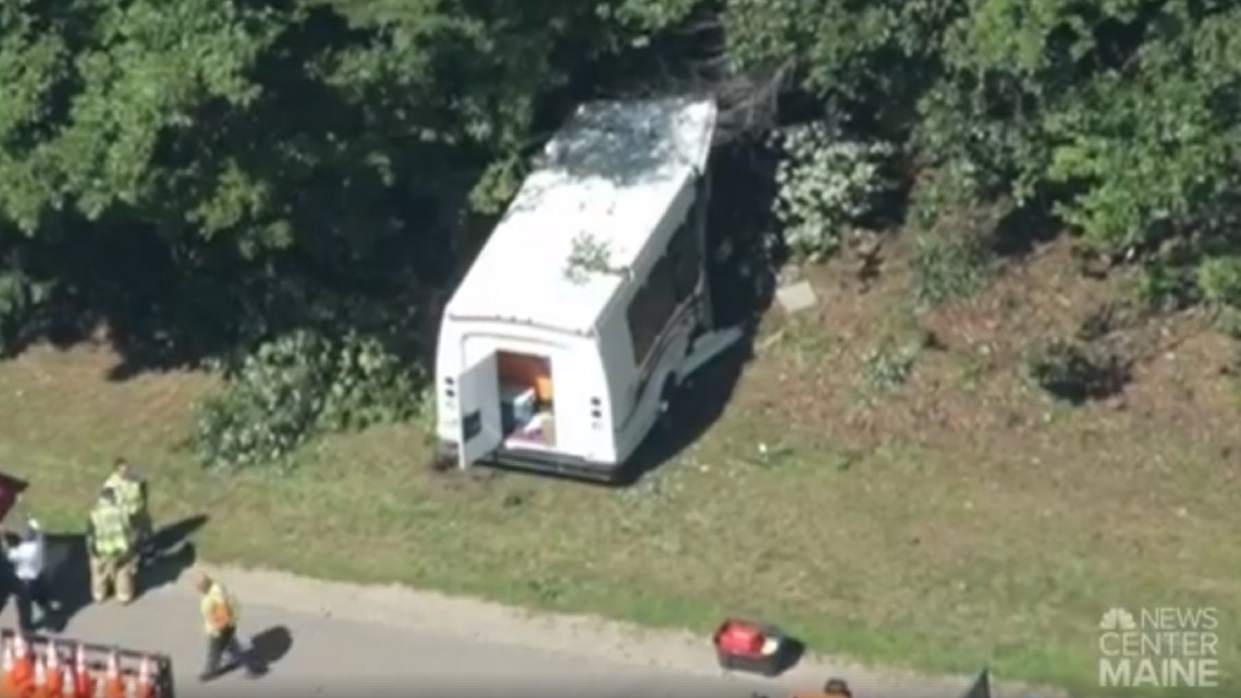 Bus driver and kids from Kittery summer camp injured in crash on I-95 ...