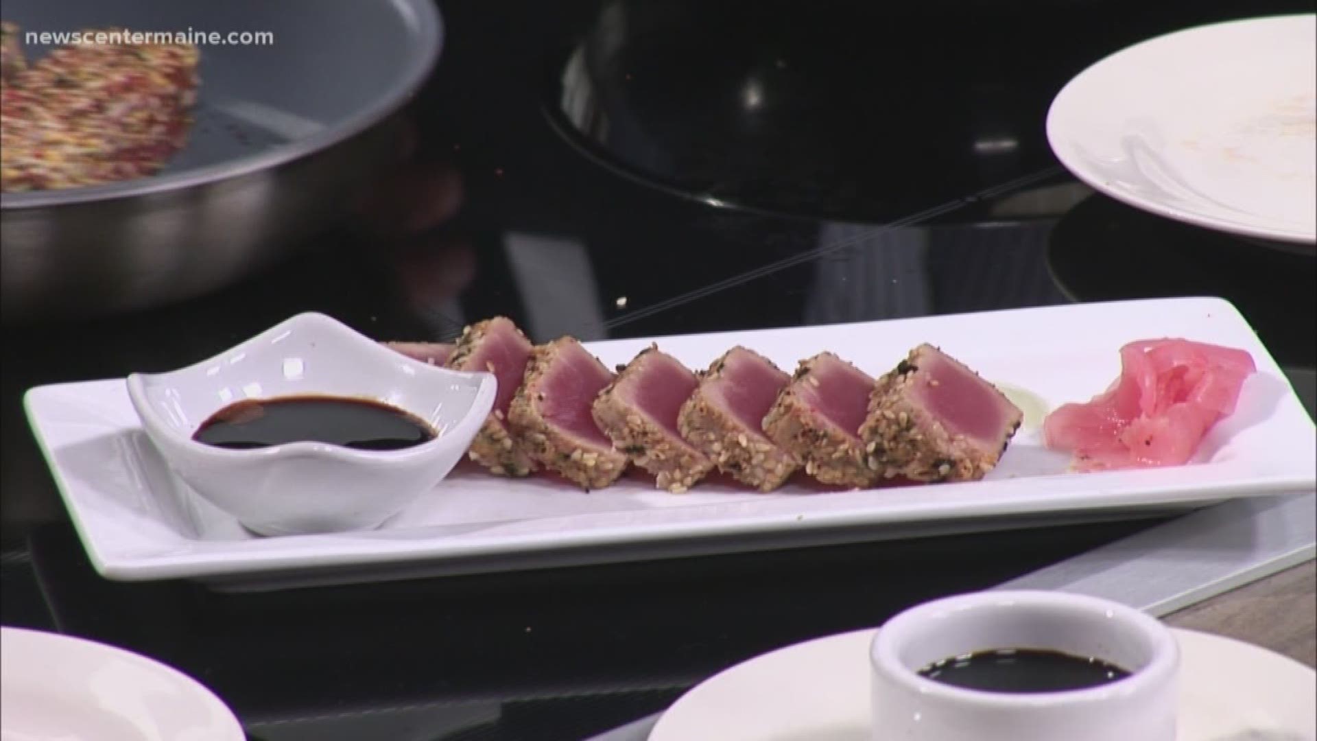Seared tuna from Timber Steakhouse | newscentermaine.com
