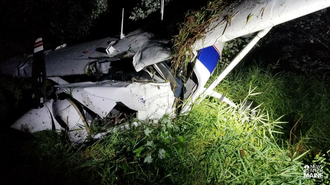 Customs and Border Protection plane crashes in Maine during operations ...