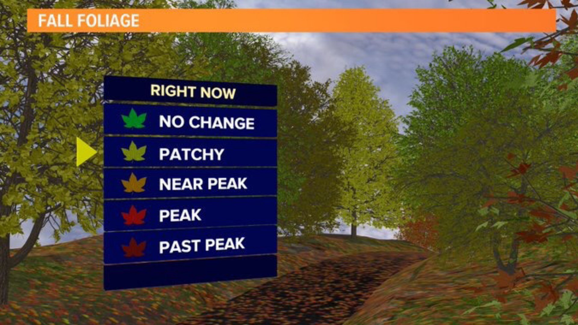 MAINE FALL FOLIAGE | Interactive map shows when fall colors are ...