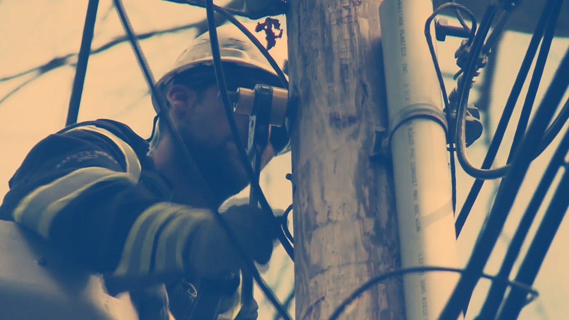 Emera Maine announced more than 9,100 power outages Tuesday morning ...