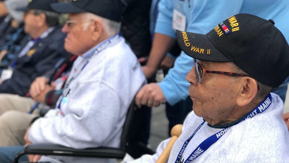 Honor Flight Maine | Dozens of Veterans take trip of a lifetime ...